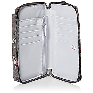 Vera Bradley Women's Cotton Smartphone Wristlet With RFID Protection, Hope Blooms - Recycled Cotton, One Size