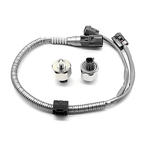 Waricaca 89615-12090 2 Knock Sensors with Harness for Lexus ES300 GS300 IS300 SC300 RX300 RX330 for Toyota Avalon Camry Celica Highlander Sienna Solara 1994-2006 Replaces 89615-12050 KS159 SU537