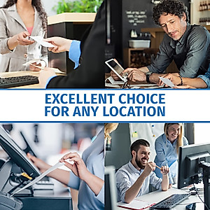 (12) Gorilla Supply Compatible Ink Ribbon for POS Receipt Printers Star RC700BR SP 700 SP700 SP712 SP717 SP742 SP747, Sealed Individual Pack, Black/Red, 12-Packs (Black/Red)