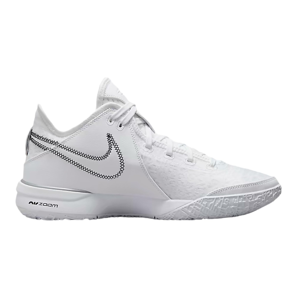 NIKE Men's Modern, White Metallic Silver Black, 11.5