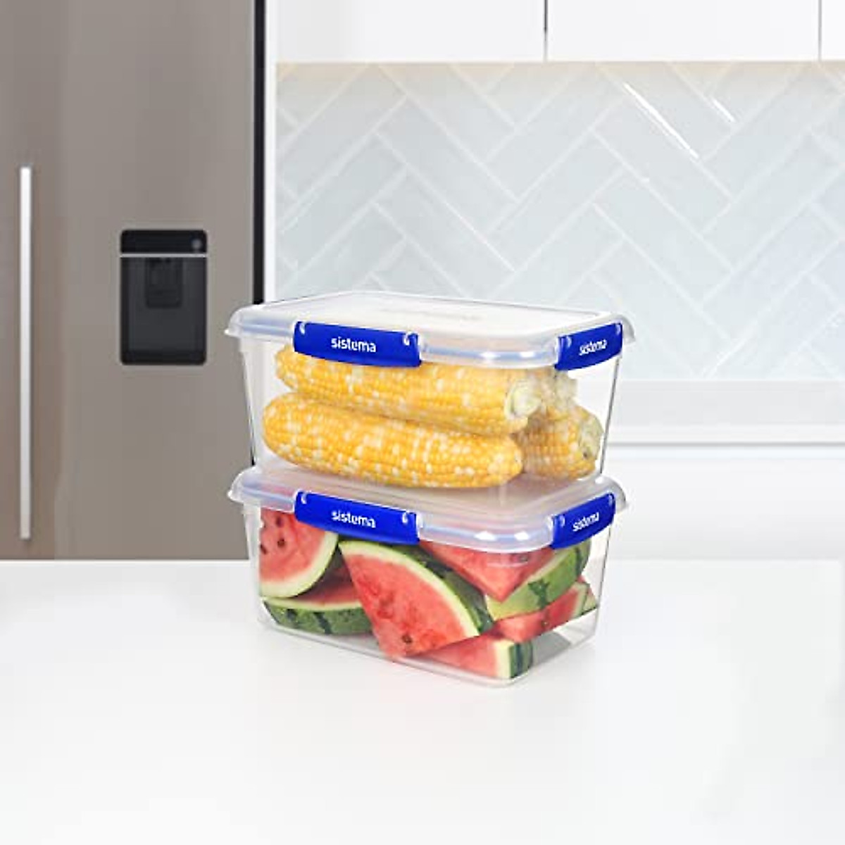 Sistema Klip It Container, 3.35 l, Transparent