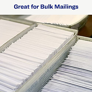 Avery Dot Matrix Printer Address Labels, 15/16" x 3 1/2", White, 5,000 Customizable Blank Labels (4013)