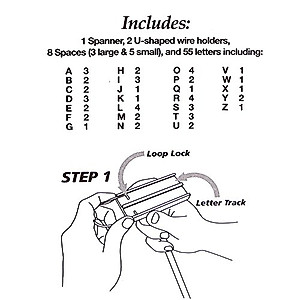 BBQ Meat Branding Iron with Changeable Letters and a Handy Draw- Great for Branding Steaks Burgers Chicken
