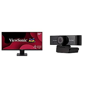 ViewSonic VA3456-MHDJ 34 Inch 21:9 VB-CAM-001 Full HD
