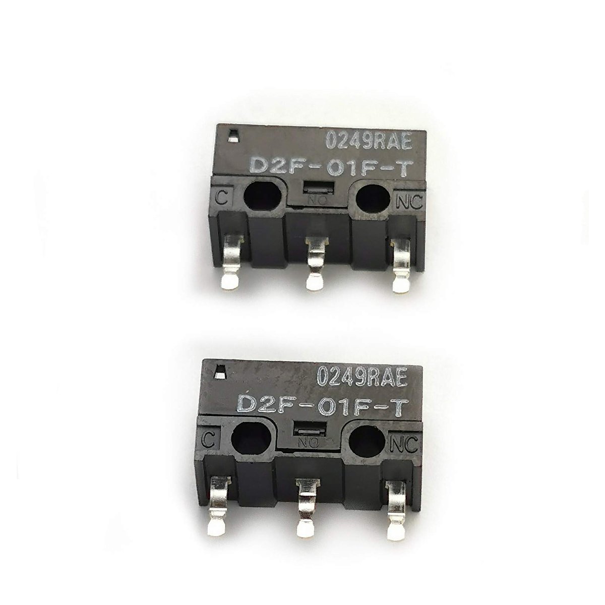 Qty 2 OMRON D2F-01F-T Micro Switch Microswitch for Razer Logitech Apple Mouse