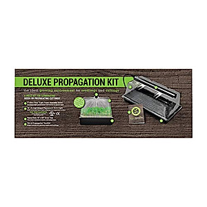 Super Sprouter Deluxe Propagation Kit for Starting Seeds or Cuttings, Includes Humidity Dome, Tray, Grow Light, and Booklet