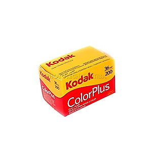 KODAK 6031470 Color Plus 200 135/36 Film, Black/White-Negative Film