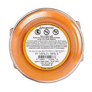 Tyler Candle Co 11Oz Pumpkin Spice Candle