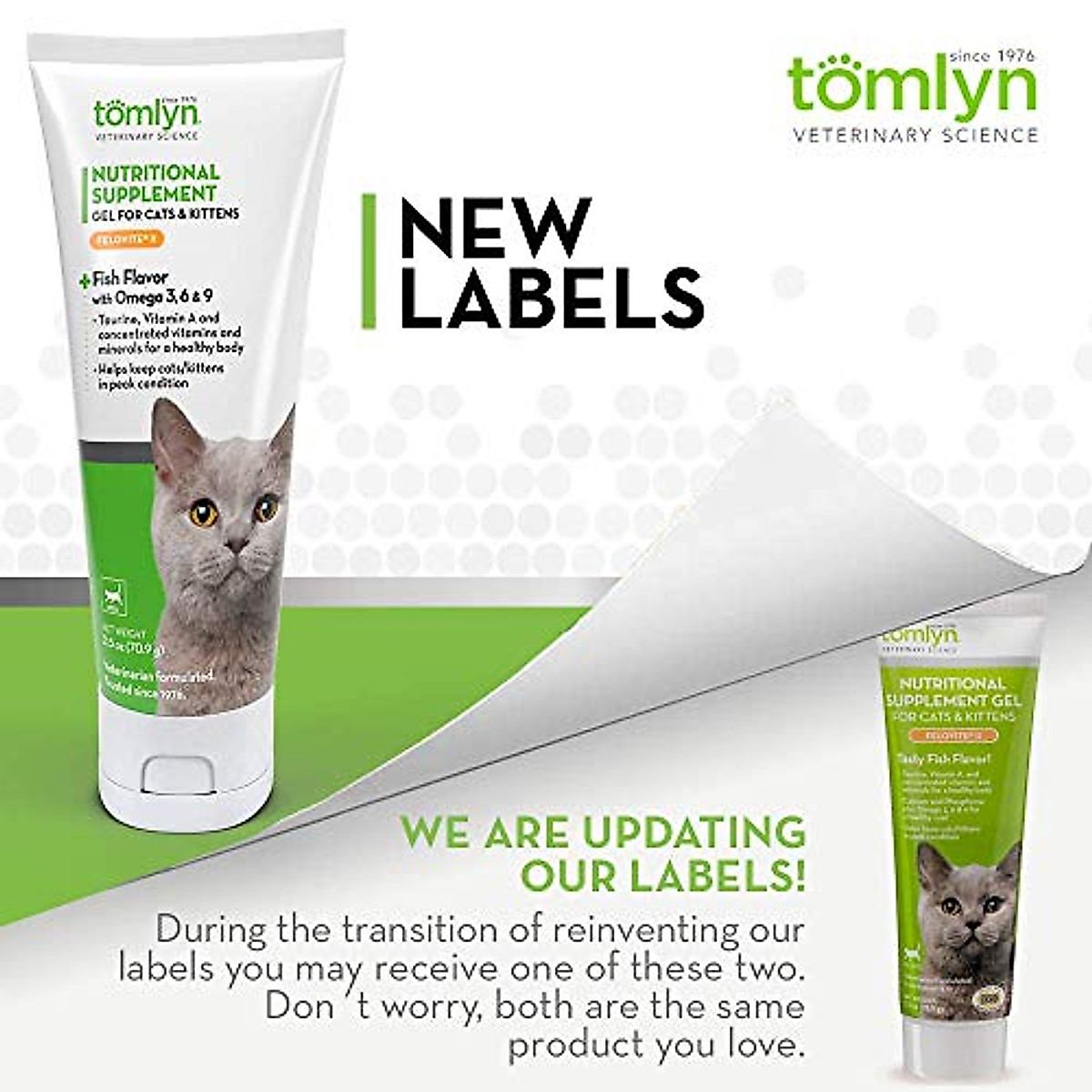 Tomlyn Felovite with Taurine Amino Acid Gel Nutritional Supplement for Cats & Kittens, 2.5oz