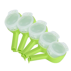 5Pcs Bag Clips for Food, Food Storage Sealing Bag Clips With Spouts for Kitchen Food Storage and Organization