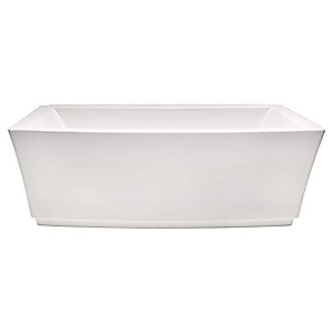 American Standard 2691004.020 Townsend 68 in. Acrylic Freestanding Soaker Bathtub, White