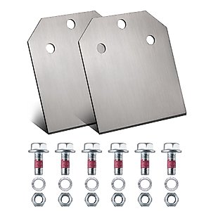 Firecore 2Pcs SDS Plus Floor Scraper Replacement Blades for Firecore 4" x 10" SDS Plus Floor Scraper FS21410
