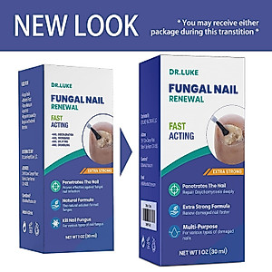 Toenail Fungus Treatment Extra Strength: Fungal Nail Renewal Liquid - Toe Nail Fingernail Repair for Damaged Discoloration Nails (1oz)