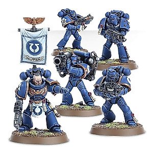 Games Workshop 99120101216" Warhammer 40K Space Marine Tactical Squad Game,5 years to 99 years