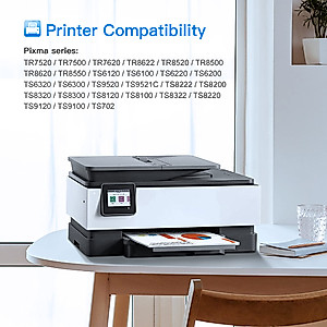 LxTek Compatible Ink Cartridge Replacement for Canon PGI-280XXL CLI-281XXL PGI 280 XXL CLI 281 XXL to Compatible with PIXMA TR8520 TS8322 TS9120 TS6220 TS9520 TS8220 TS9521C TS6120 TS8120 (5-Pack)