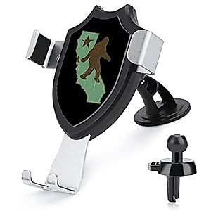 California Bigfoot Car Phone Holder Mount Universal Cellphone Vent Clamp for Dashboard Windshield Stand