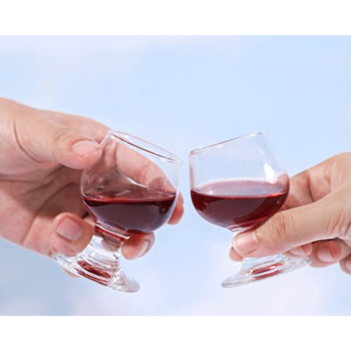 Glsairy Cute Shot Glasses Small Brandy Snifters Set of 8 | Cognac glasses | Port Glasses | Tequila Glasses(1.75 oz | 50ml)