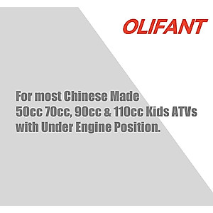 2 Bolt Starter for Honda Clone Lower Bottom Mount 50cc 70cc 90cc 110cc 125cc Chinese Kids ATV Under Position Engine Starter