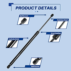 OTUAYAUTO Front Hood Shock Struts, 4478 SG404016 Hood Lift Support Replacement for 1997-2006 Ford Expedition, 1997-2004 Ford F150 F250, Pack of 2