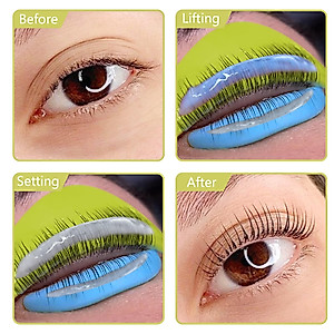 PERMANIA Lash Lift Kit, Brow Lamination Kit, Eyelash Perm Salon Quality, Keep Lashes Curling and Instant Fuller Eyebrows for 6 Weeks