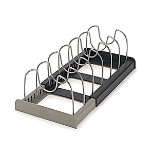 Joseph Joseph 85167 DrawerStore Expanding Cookware Organizer, Gray