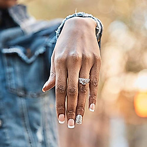 KISS imPRESS Press-On Manicure, Nail Kit, PureFit Technology, Short Press-On Nails, Time Slip, Includes Prep Pad, Mini File, Cuticle Stick, and 30 Fake Nails