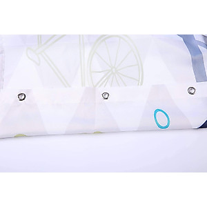 Shower Curtain Water Proof Zen Water with Life Rock Basalt Care Asian Stones Bamboo Dew Nature Healthcare Spa Medical Heap Cloth Fabric Bathroom Decor Set with Hooks 60" x 72"