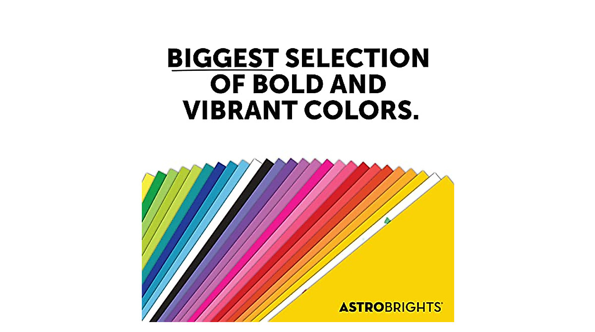 Astrobrights Mega Ultra Pink Cardstock - 320 Sheets