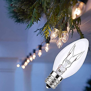 SCOMX 14-Pack,15 Watt Himalayan Salt Lamp Bulb, Salt Lamp Light Bulb, Electric Window Candle Bulb