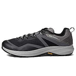 Merrell Mqm 3 Sneakers for Men Offers Textile Lining, Round-Toe Silhouette, and Lace-Up Closure Black/Charcoal 11.5 M