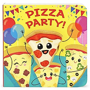 Pizza Party! Finger Puppet Board Book for Little Pizza Lovers, Ages 1-4 (Children's Interactive Finger Puppet Board Book)
