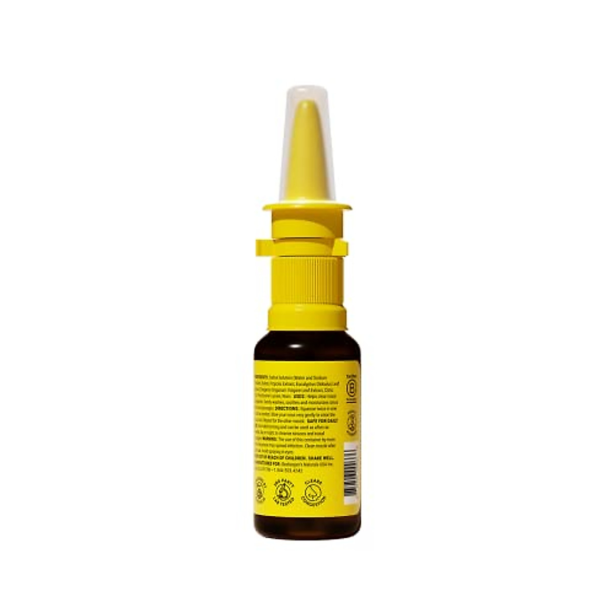 Beekeeper's Naturals Propolis Nasal Rinse Spray Max, Relief for Adults w/Eucalyptus, Oregano & Saline, Clears Nasal Congestion, Moisturizes Sinus Canal, & Decongest Sinus Cavities, 1 fl oz