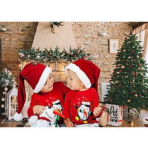 Dudaacvt 8x6ft Christmas Fireplace Theme Backdrop for Photography Christmas Photography Backdrop Merry Xmas Sock Gift Decorations Family Party Party Su pplies Banner Booth Props D470