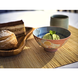 Liphontcta Traditional Japanese Porcelain Bowls - Made in Japan, 8 Ounce, Set of 2