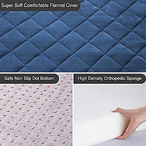 Dog Beds for Large Dogs Orthopedic Foam Jumbo Dog Bed Mattress 47 inch Joint Relief Pet Sleeping Mat, Non Slip Removable Washable Cover