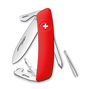 Swiza KNI.0040.1000 D04 Swiss Pocket Knife Red