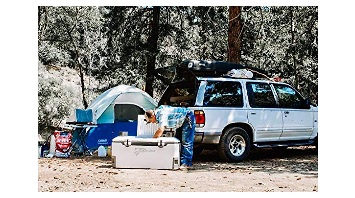 COHO 165QT Ice Chest Cooler - Heavy Duty & Insulated