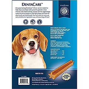 American Kennel Club DentaCare Mini Peanut Butter Flavored Dental Sticks | 50 Dog Sticks | Small Breed Size