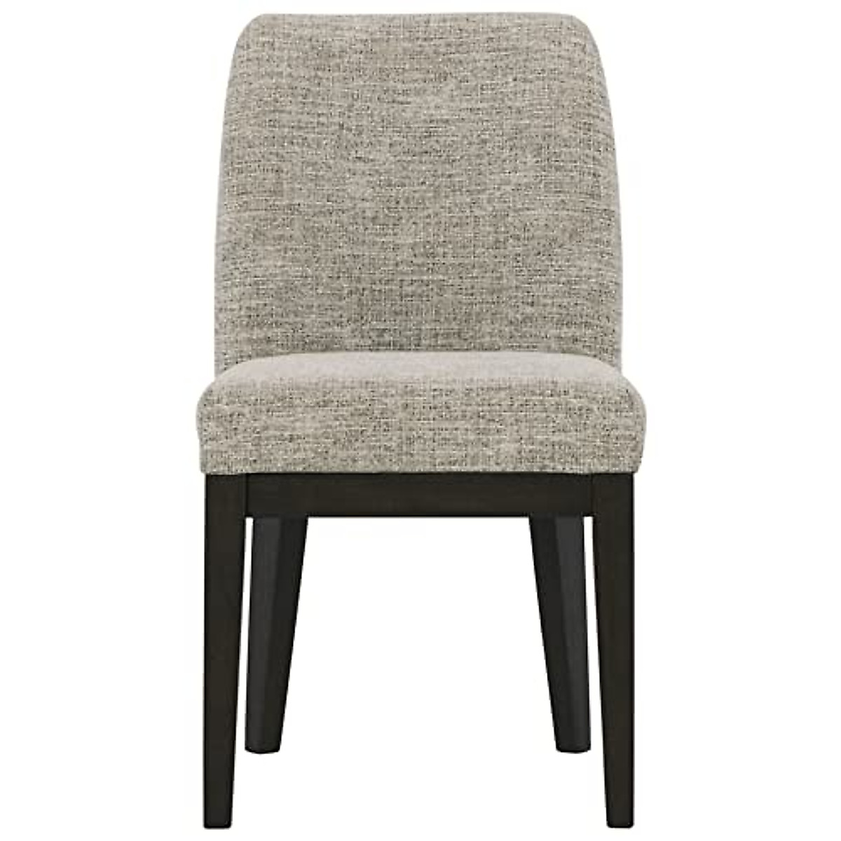 Signature Design by Ashley Burkhaus Dining UPH Side Chair (2/CN), 21"W x 24"D x 36"H, Dark Brown