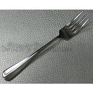Winco Stanford Mirror Salad Fork Flatware Set of 12 18/10 Stainless Steel