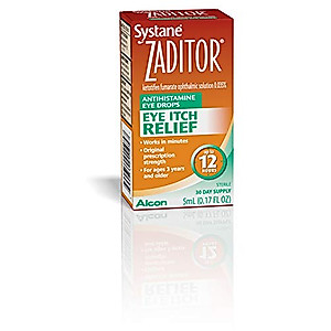 Zaditor Antihistamine Eye Drops, 5-mL