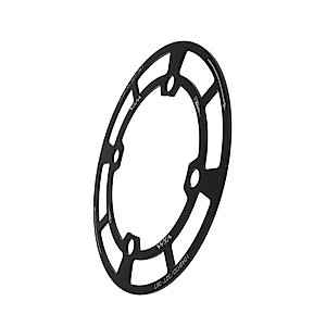 INOOMP Wheel Crankset Cover Cycling Chainring Sprocket Anti-Collision crankset Chain Link Bike Chainring Guard Plate Bike crankset Shield Chainring Single Speed Safety Aluminum Alloy