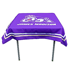 College Flags & Banners Co. James Madison Dukes Logo Tablecloth or Table Overlay