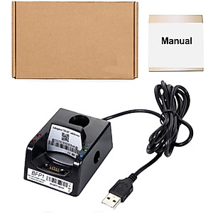 Posunitech Charging Cradle Charging Base Charging Dock for 1D/2D Imager Mini Pocket Barcode Scanner Warehouse Pickup Barcode Reader