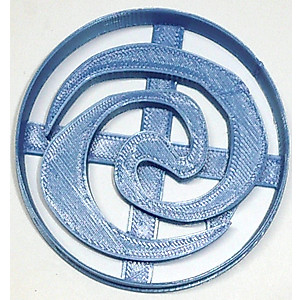 INSPIRED BY SPIRAL SWIRL SYMBOL MOANA THEME MOVIE COOKIE CUTTER MADE IN USA PR2658