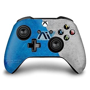 Head Case Designs Officially Licensed EA Bioware Mass Effect Initiative Distressed Andromeda Graphics Vinyl Sticker Gaming Skin Decal Cover Compatible With Xbox One S/X Controller