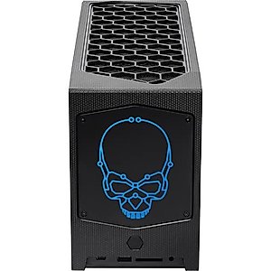 Intel 2023 NUC 12 Extreme Mini PC 16-Core i9-12900 64GB DDR4 2TB NVMe SSD NVIDIA GeForce RTX 3060 12GB GDDR6 WiFi 6E RJ-45 HDMI DP 2xThunderbolt 4 RGB Lighting Windows 11 Pro w/RE 32GB USB,Black