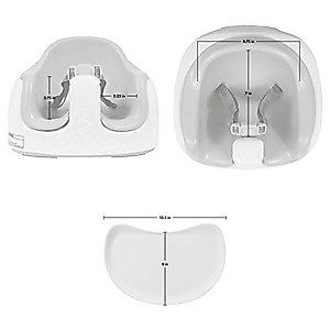 Bumbo Multi Seat, Converts Into Booster Seat and High Chair - Cool Grey