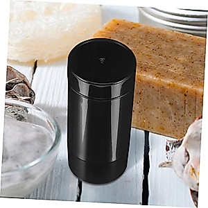 Empty Refillable Bottle 24 pcs for Refillable Cosmetic Aroma Bottle Filling Mini Balm Stick Tube Bottles Cream Black DIY Sample Empty Up Containers Lip Crafting Care Gloss Lipstick Round Tubes ( Color