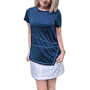 Plus Size Workout Tops for Women Moisture Wicking Yoga Shirts Athletic Active Hiking Running Tshirt Exercise Tunic